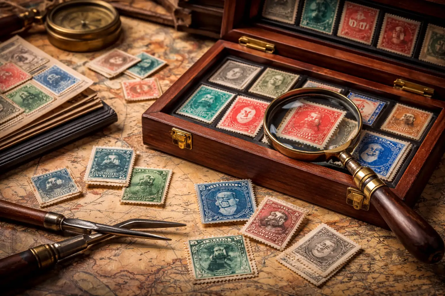 Where to Buy Rare Stamps UK - Vintage Collectables